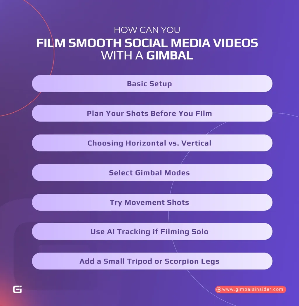 How to Film Social Media Content with Gimbal Like a Pro